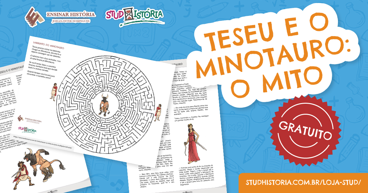 Teseu e o Minotauro: o mito (GRATUITO) - StudHistória Teseu e o Minotauro: o mito (GRATUITO) - StudHistória